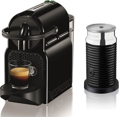 Delonghi Nespresso EN80.BAE Inissia Black & Aeroccino Καφετιέρα ...